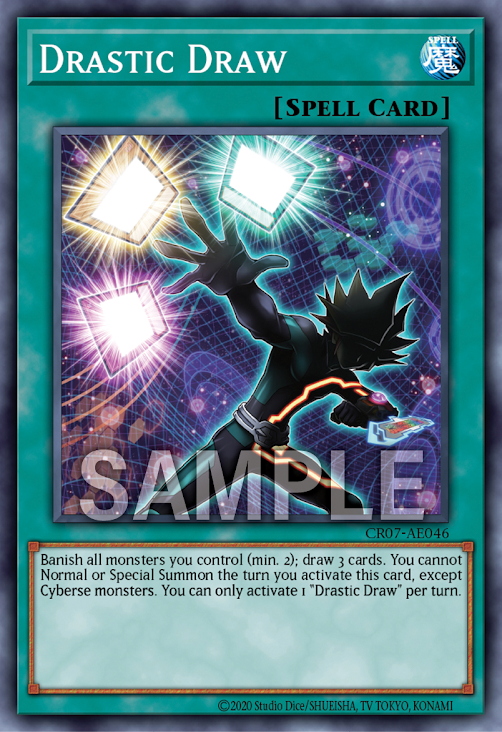 [遊戲王亞英版] 激烈抽牌 / ドラスティック・ドロー / Drastic Draw – OA Card(Oztet Amigo)