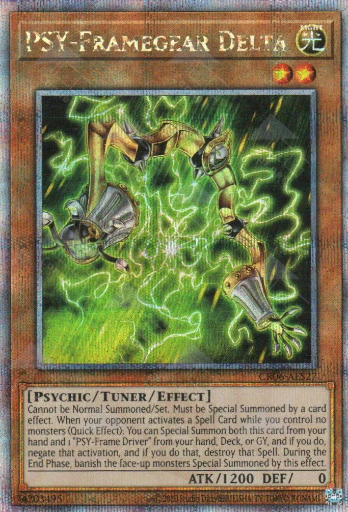 [遊戲王亞英版]PSY骨架裝備·δ /PSY-Framegear Delta – OA Card(Oztet Amigo)