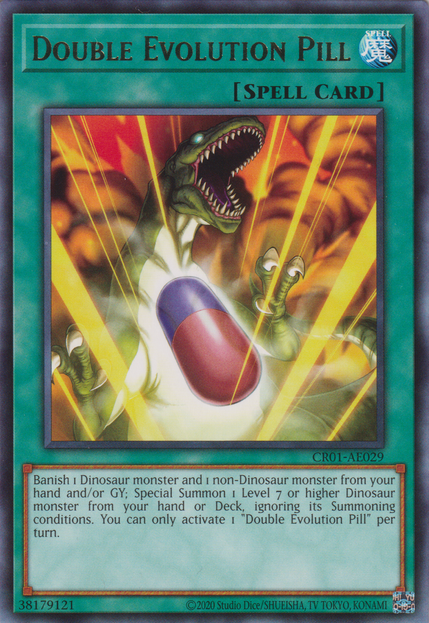 [遊戲王亞英版] 究極進化藥 / 究極進化藥 / Double Evolution Pill – OA Card(Oztet Amigo)