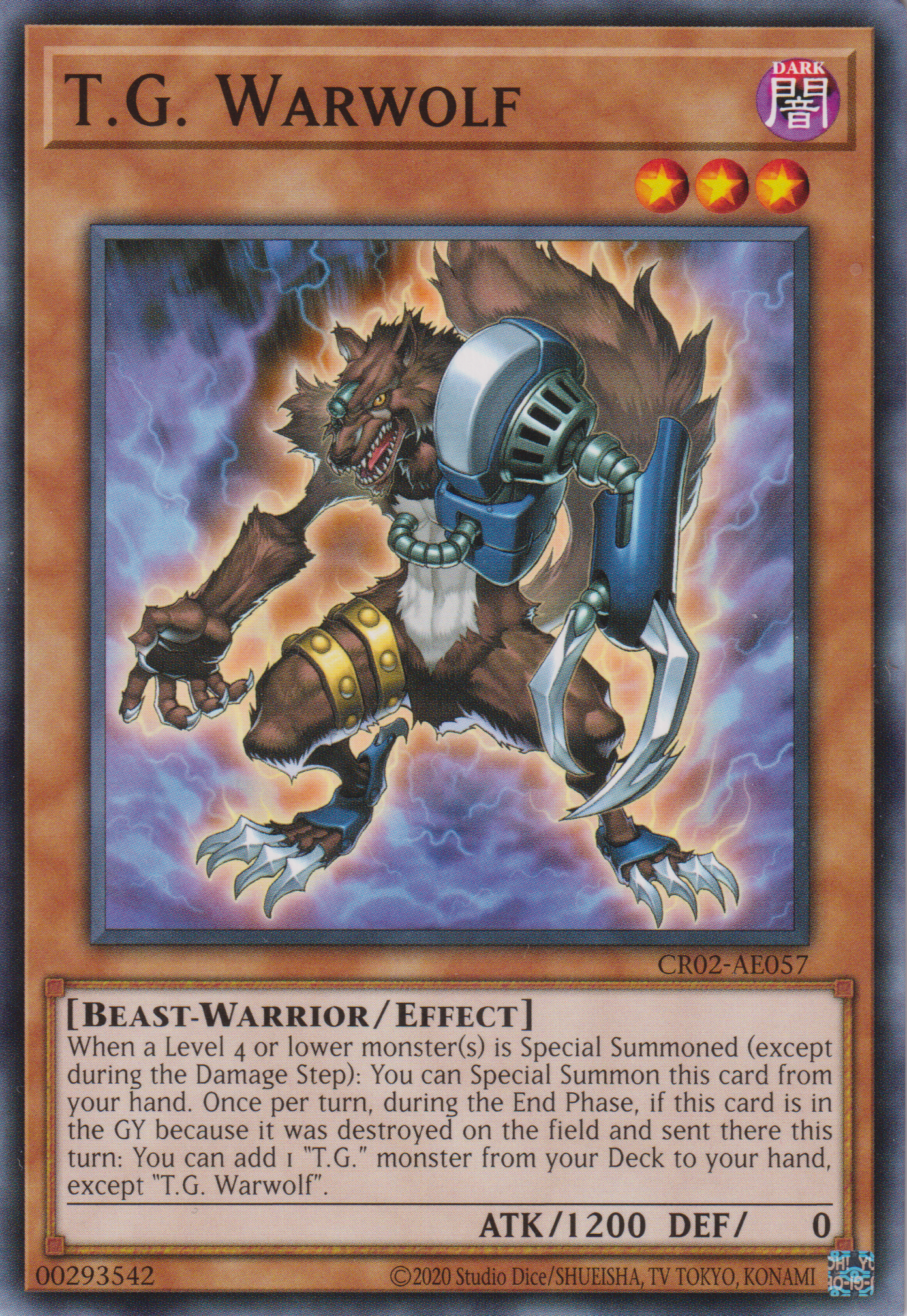 [遊戲王亞英版] TG 狼人 / TG ワーウルフ / T.G. Warwolf – OA Card(Oztet Amigo)