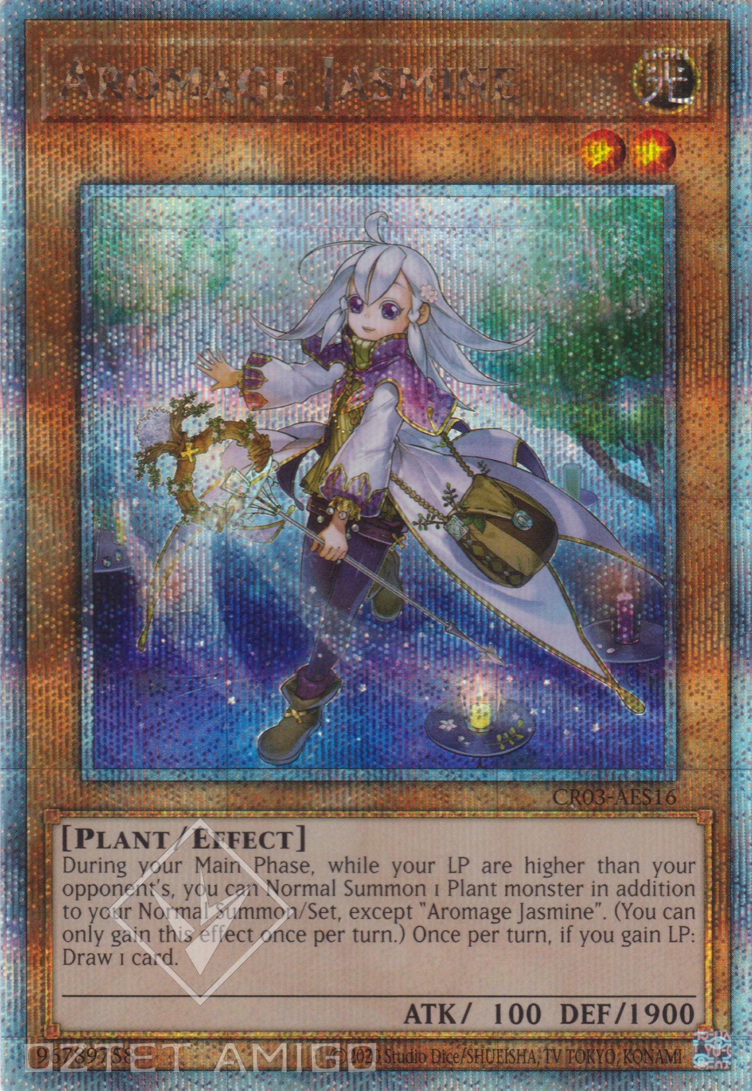 [遊戲王亞英版] 芳香魔女 茉莉 / アロマージ－ジャスミン / Aromage Jasmine – OA Card(Oztet Amigo)
