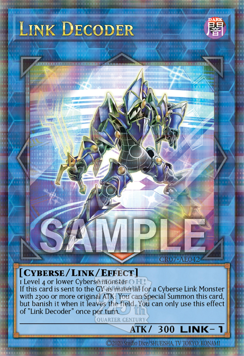 [遊戲王亞英版] 連接解碼者 / リンク・デコーダー / Link Decoder – OA Card(Oztet Amigo)