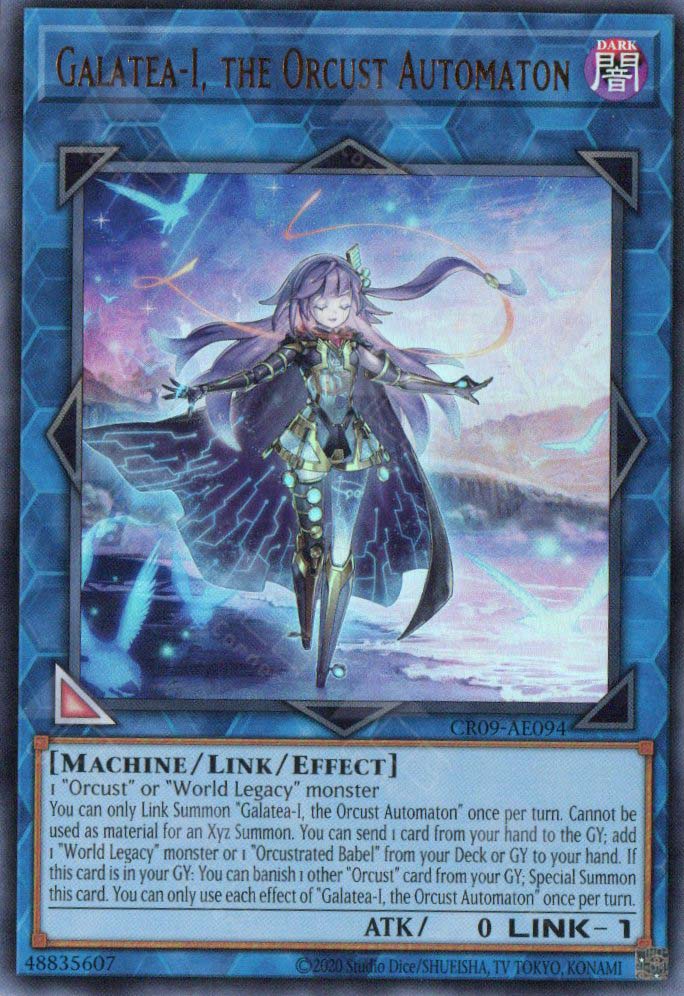 [遊戲王亞英]自鳴天琴 加拉忒亞i /オルフェゴール・ガラテアi /Galatea-i, the Orcust Automaton – OA ...