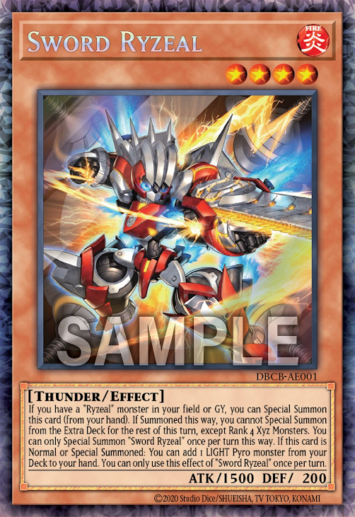 [遊戲王亞英版] 劍極 雷熱渦爐 / ソード・ライゼオル / Thode Raizeol – OA Card(Oztet Amigo)