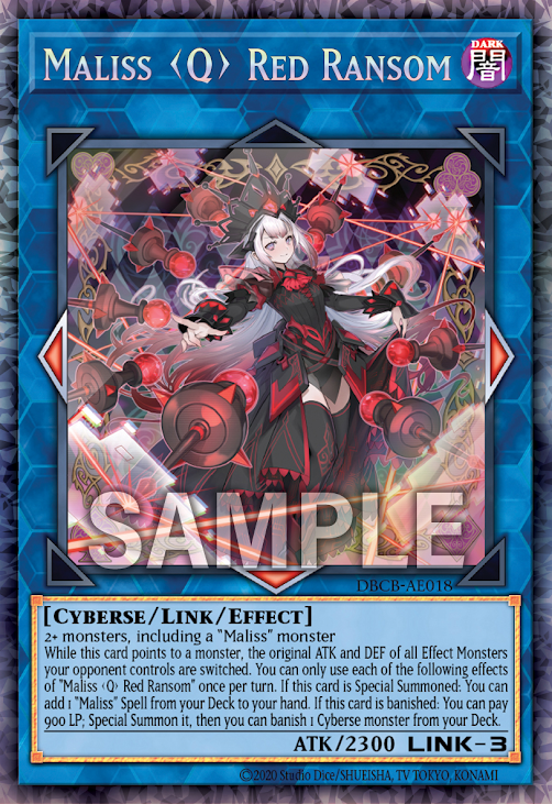 [遊戲王亞英版]碼麗絲 赤色勒贖/ M∀LICE＜Q＞RED RANSOM/M∀LICE QUEEN RED RANSOM