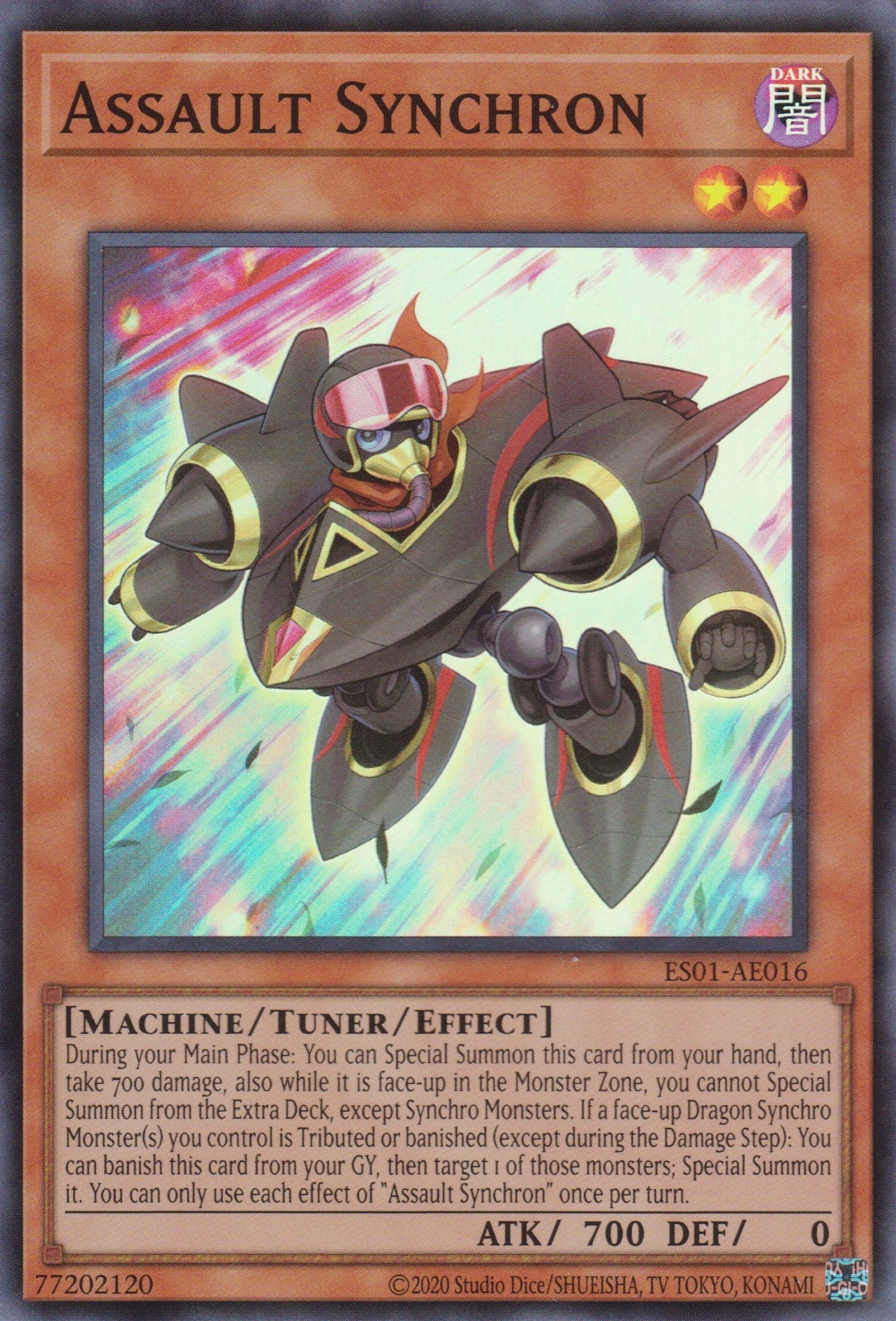 [遊戲王亞英版] 強襲同步者 / アサルト·シンクロン / Assault Synchron – OA Card(Oztet Amigo)
