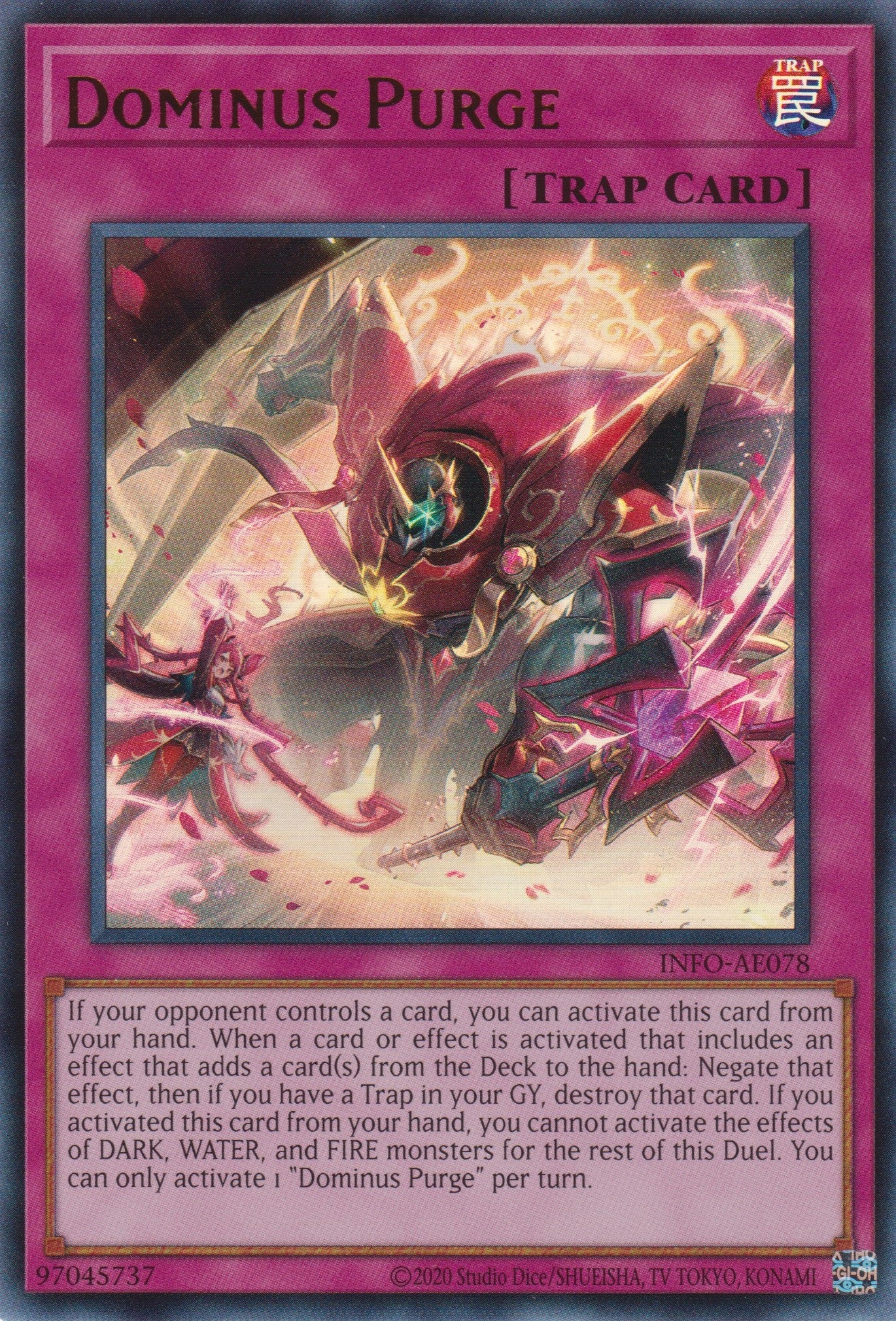 [遊戲王亞英版] 聖王的粉碎 / 聖王の粉砕 / Dominus Purge – OA Card(Oztet Amigo)