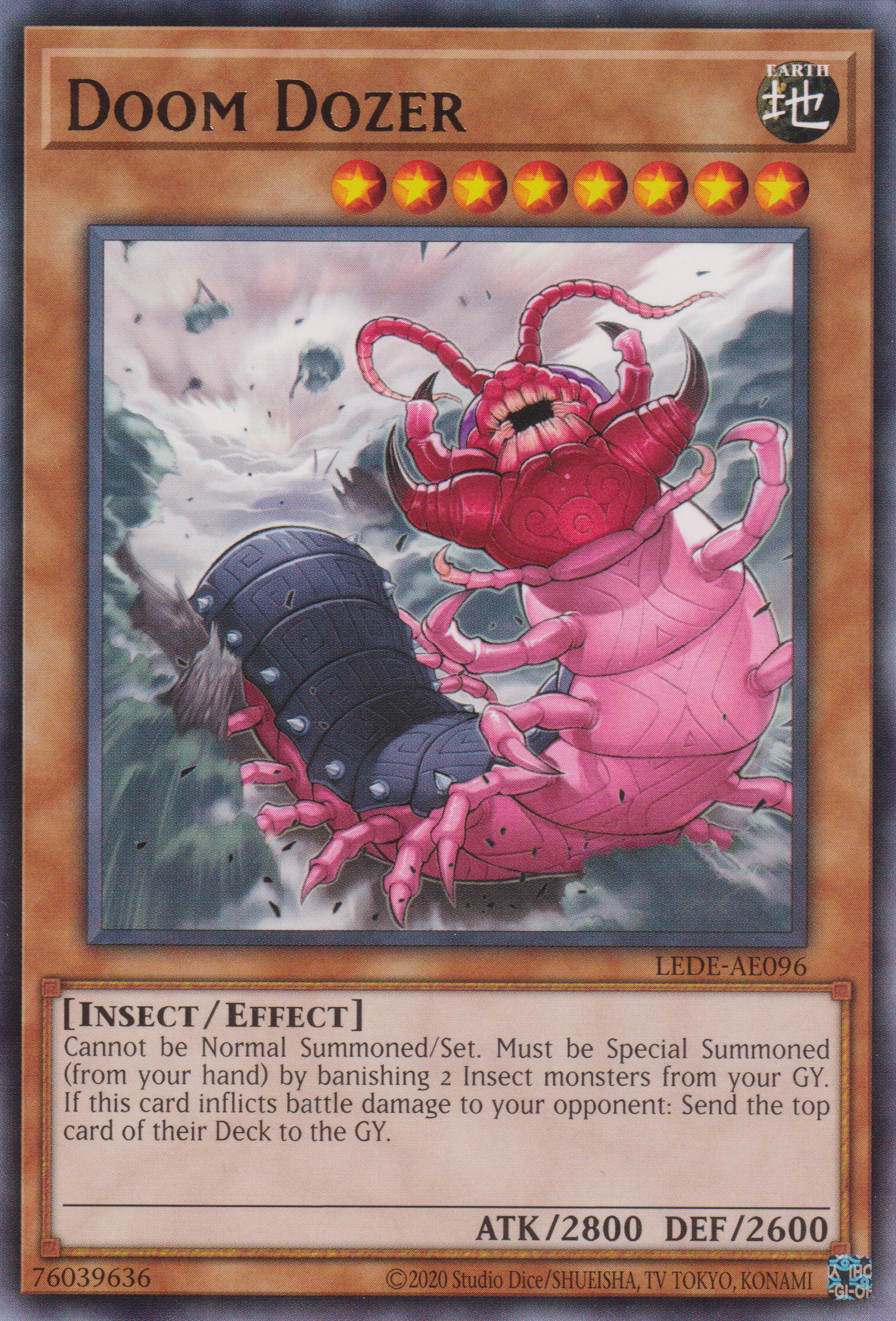 [遊戲王亞英版] 惡魔鏟土蟲 / デビルドーザー / Doom Dozer – OA Card(Oztet Amigo)