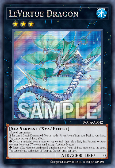 [遊戲王亞英版] 深海善龍 / リヴァーチュ・ドラゴン / Levirtue Dragon – OA Card(Oztet Amigo)