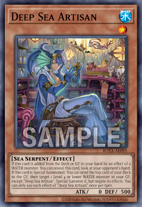 [遊戲王亞英版] 深海的工匠 /深海のアーチザン/ Deep Sea Sentry( – OA Card(Oztet Amigo)