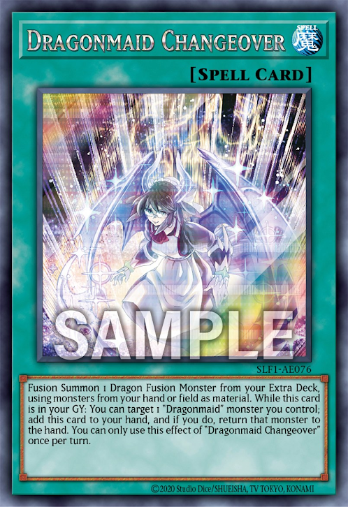 [遊戲王亞英版] 龍女僕之換裝 / ドラゴンメイドのお召し替え / Dragonmaid Changeover – OA Card(Oztet ...