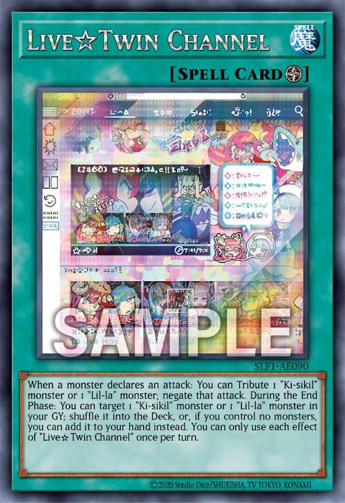 [遊戲王亞英版] Live☆Twin 頻道 / Live☆Twin チャンネル / Live☆Twin Channel – OA Card ...