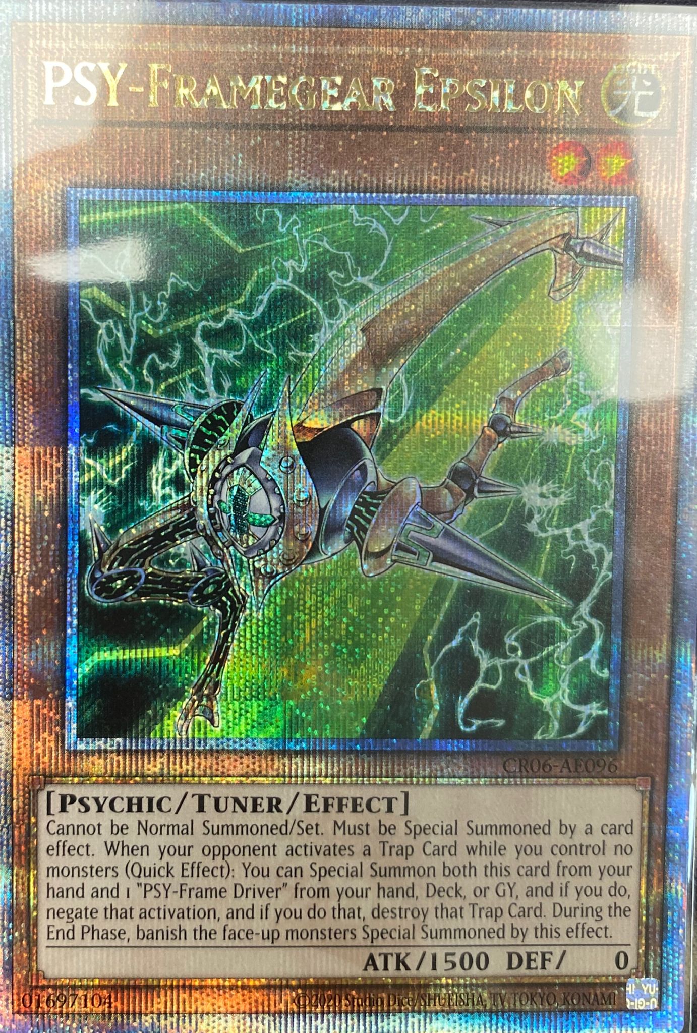 [遊戲王亞英版] PSY骨架裝備ε /PSY-Framegear Epsilon – OA Card(Oztet Amigo)